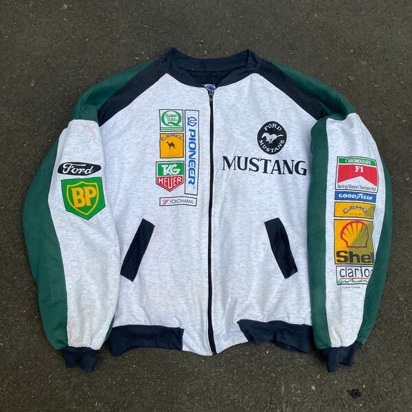 Ford Mustang Bomber Jacket - Etsy