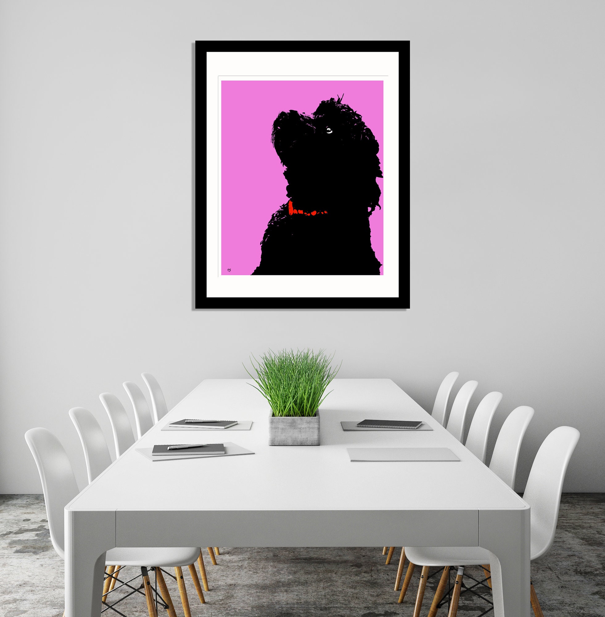 Cockapoo Art for Dog Lovers Abstract Wall Pop Art Poster Print - Etsy
