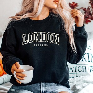 London England Sweatshirt - London Crewneck - London Sweater - London ...