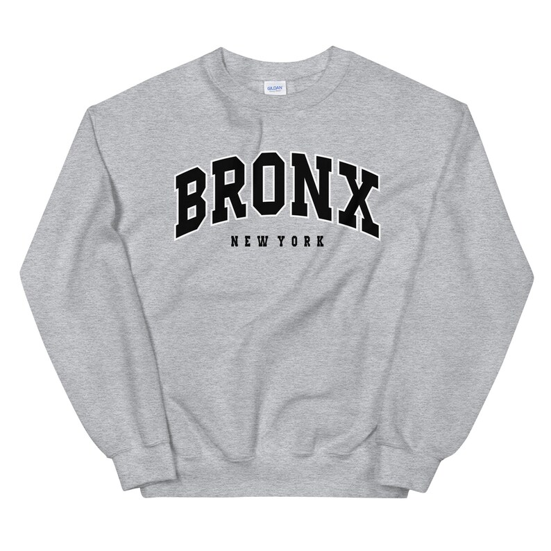 Bronx New York Sweatshirt Bronx Crewneck Bronx Sweater - Etsy