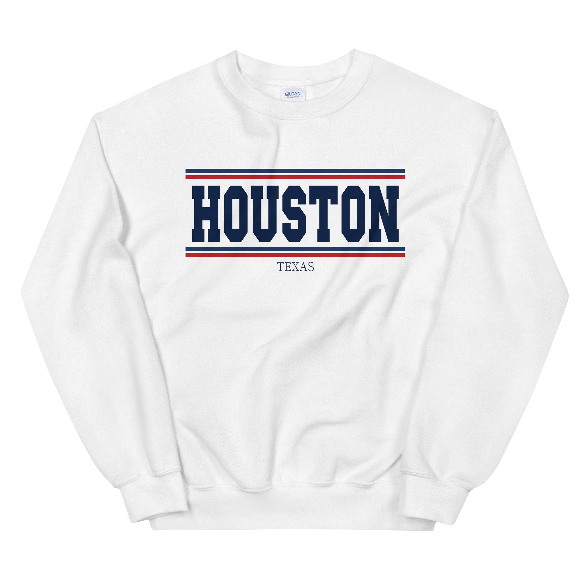 Houston Sweatshirt - Houston Crewneck - Houston Sweater - Houston Shirt ...