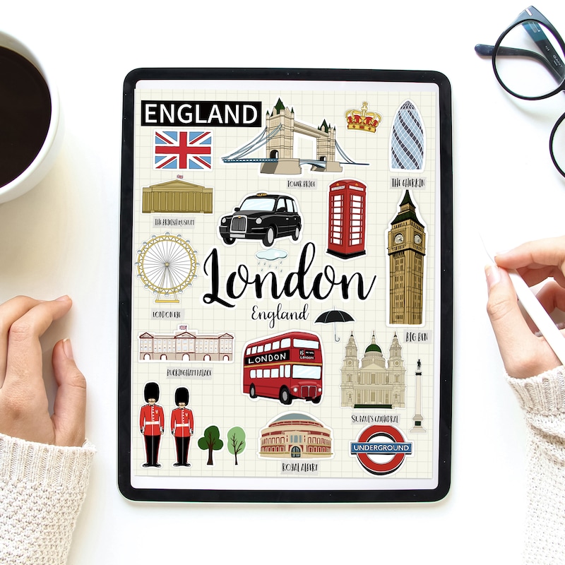 London Clip Art - Etsy