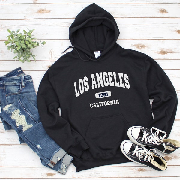Los angeles hoodie - Etsy.de