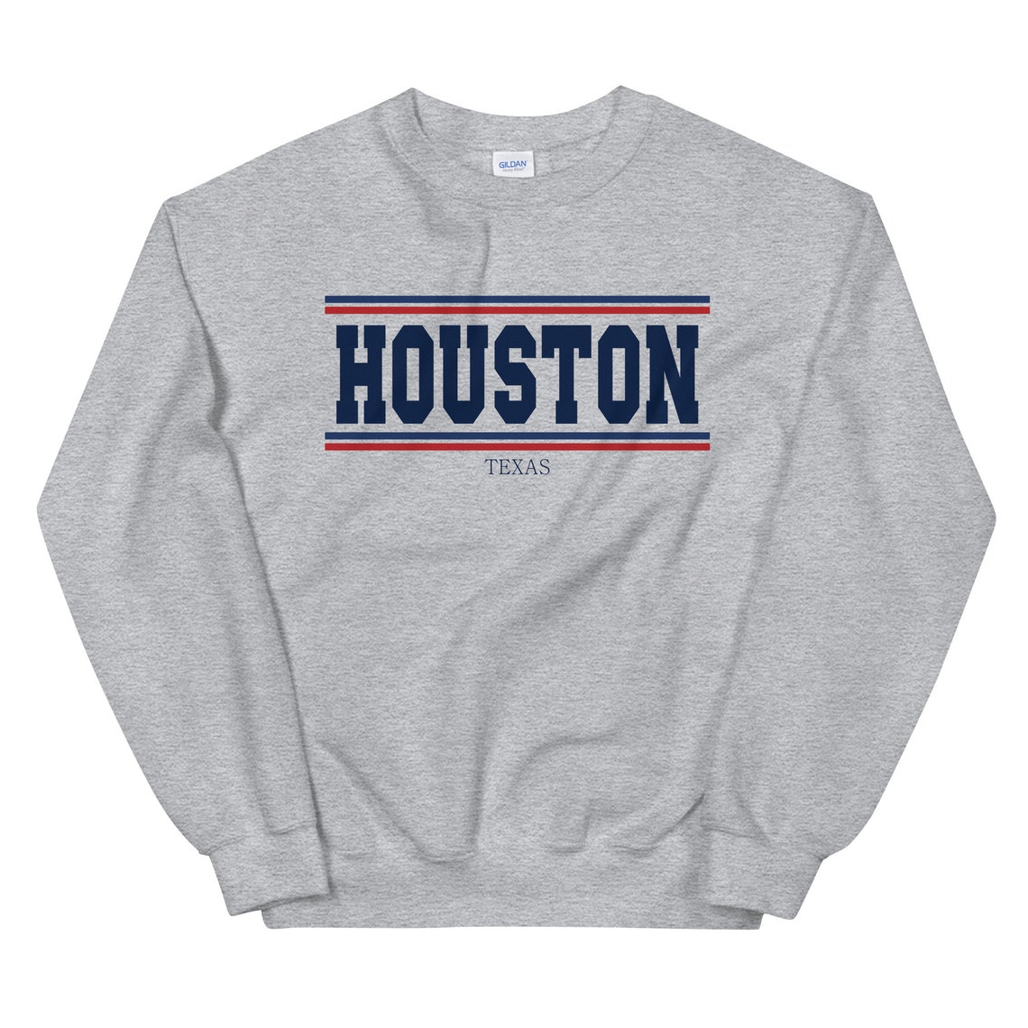 Houston Sweatshirt Houston Crewneck Houston Sweater Houston Shirt ...