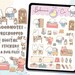 Back to School Digital Stickers Goodnotes Stickers Cute - Etsy