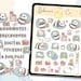 Lovely Notes Digital Stickers Goodnotes Stickers Cute Hand Draw Digits ...