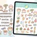 Happy Weekend Digital Stickers Goodnotes Stickers Cute Hand Draw Digits ...