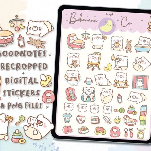 Medical Digital Stickers Goodnotes Stickers Cute Hand Draw - Etsy