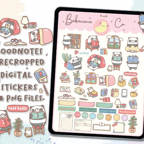 Clean Icons Digital Stickers Goodnotes Stickers Cute Hand - Etsy