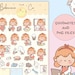 Work Day Digital Stickers | Goodnotes Stickers | Cute Hand Draw ...