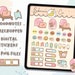 Study Hard Digital Stickers Goodnotes Stickers Cute Hand Draw Digits ...
