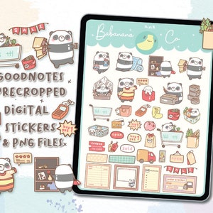 Shop Day Digital Stickers | Goodnotes Stickers | Cute Hand Draw ...