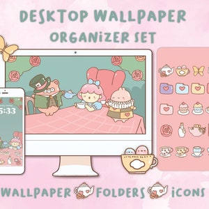 Wonderland Desktop Wallpaper Organizer| Mac and Windows Organizer | Mac ...