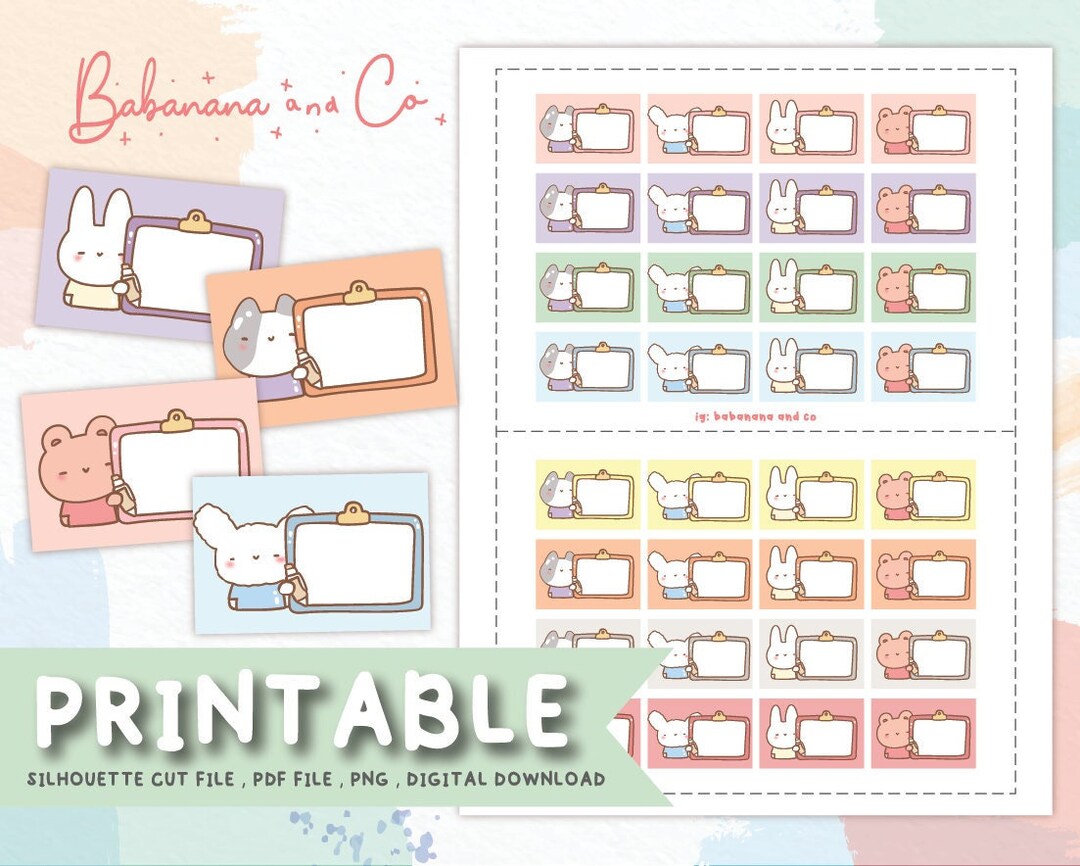 To Do Memo Note,printable Planner Stickers ,digital Stickers,bullet ...