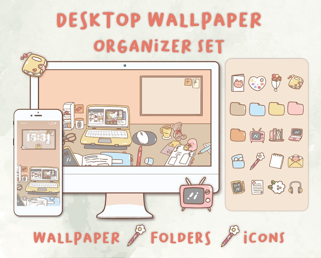 My Desk Desktop Wallpaper Organizer Mac and Windows Organizer Mac and ...