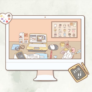 My Desk Desktop Wallpaper Organizer| Mac and Windows Organizer | Mac ...