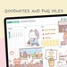 Work Day Digital Stickers | Goodnotes Stickers | Cute Hand Draw ...
