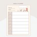 Happy Day Digital Planner Set|open Calendar,weekly Planner,note Paper ...