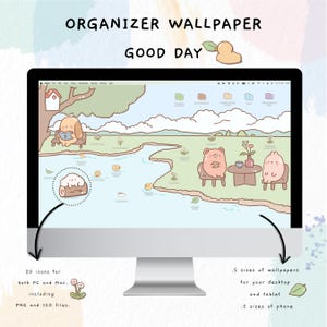 Good Day Desktop Wallpaper Organizer| Mac and Windows Organizer | Mac ...