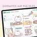Plan Time Digital Stickers | Goodnotes Stickers | Cute Hand Draw ...