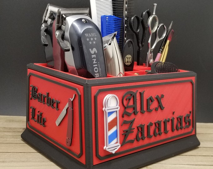 Rising Blade Tonsorial Artist Custom Tool Box Barber / - Etsy
