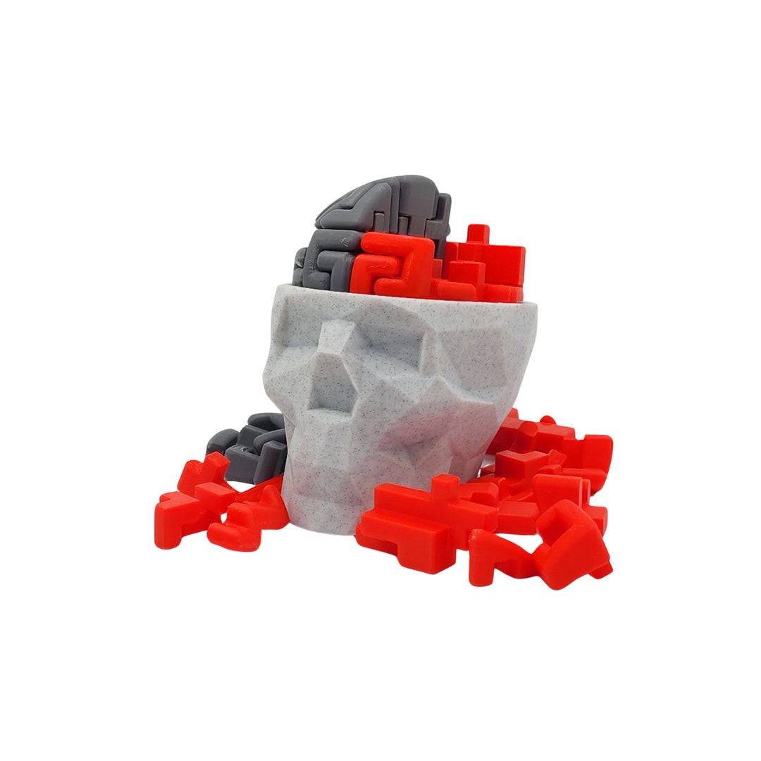 3D Brain Puzzle / 3D Puzzle 28 Left Brain Pieces and 28 Right Brain ...