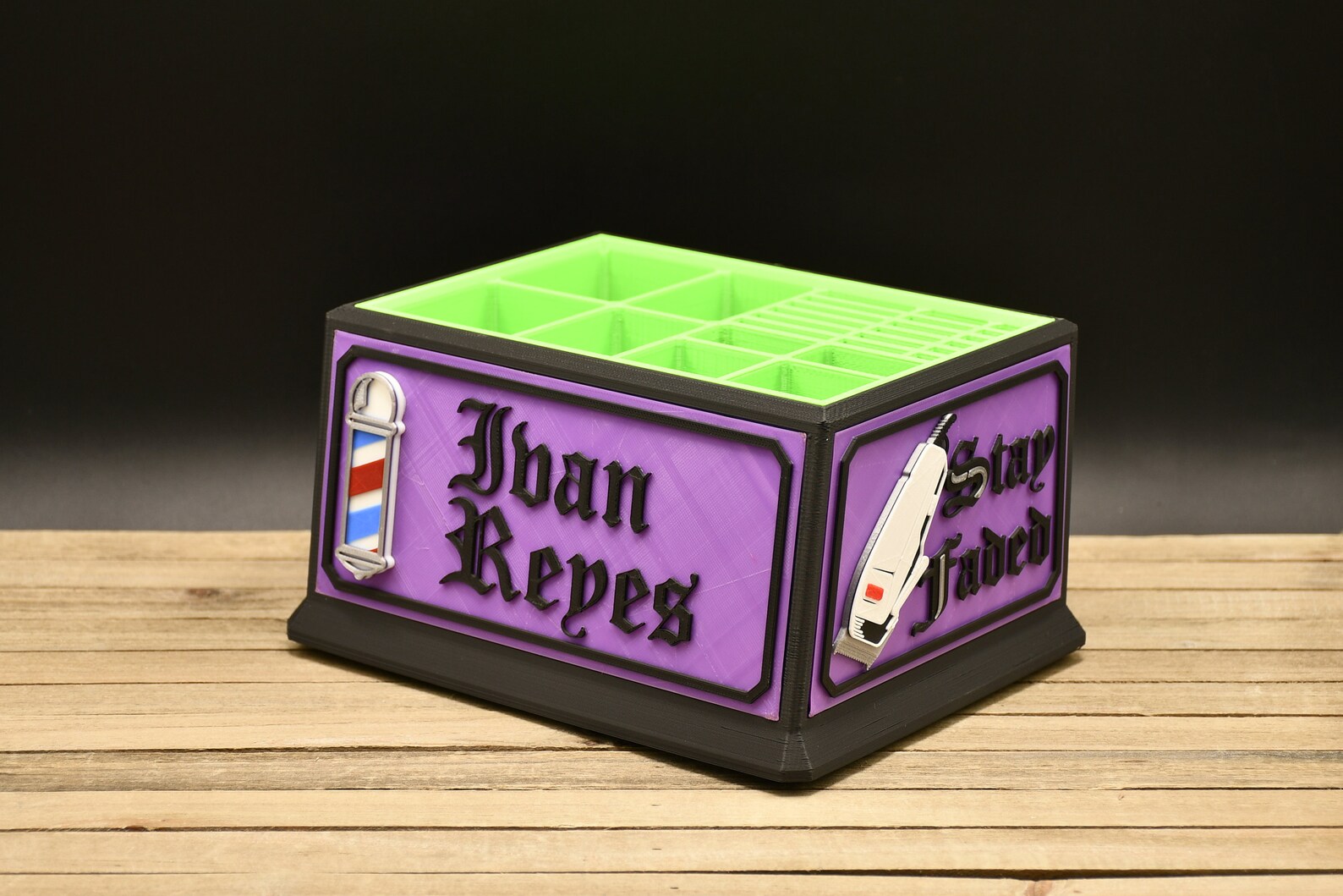 Rising Blade Tonsorial Artist Custom Tool Box Barber / - Etsy