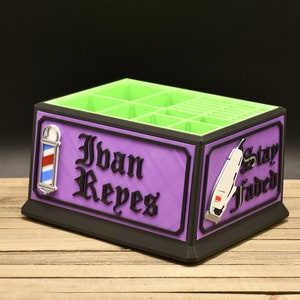 Rising Blade Tonsorial Artist Custom Tool Box Barber / - Etsy