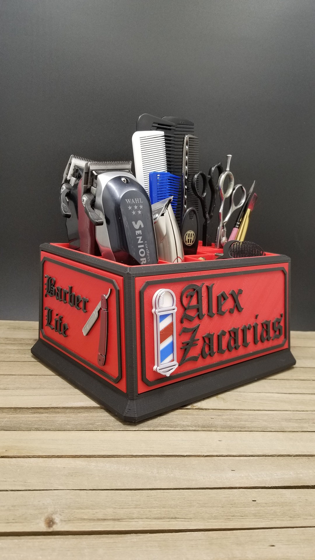 Rising Blade Tonsorial Artist Custom Tool Box Barber / Hairdresser ...