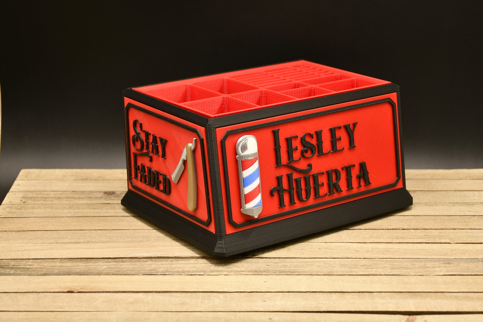 Rising Blade Tonsorial Artist Custom Tool Box Barber / - Etsy