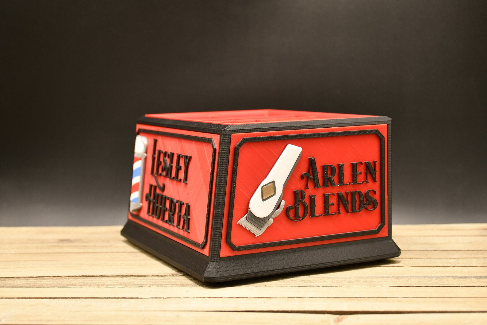 Rising Blade Tonsorial Artist Custom Tool Box Barber / - Etsy