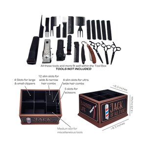 Rising Blade Tonsorial Artist Custom Tool Box - Barber / Hairdresser ...