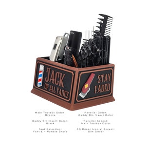 Rising Blade Tonsorial Artist Custom Tool Box - Barber / Hairdresser ...