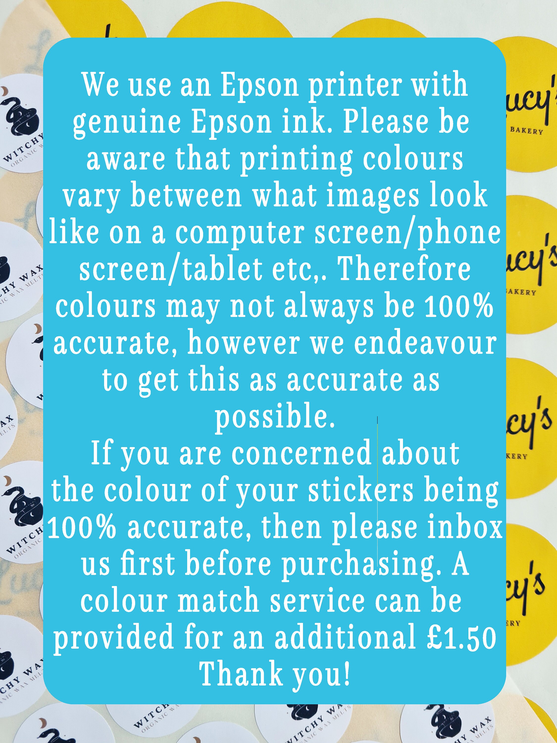 Square Labels Personalised Stickers Square Logo Business - Etsy UK