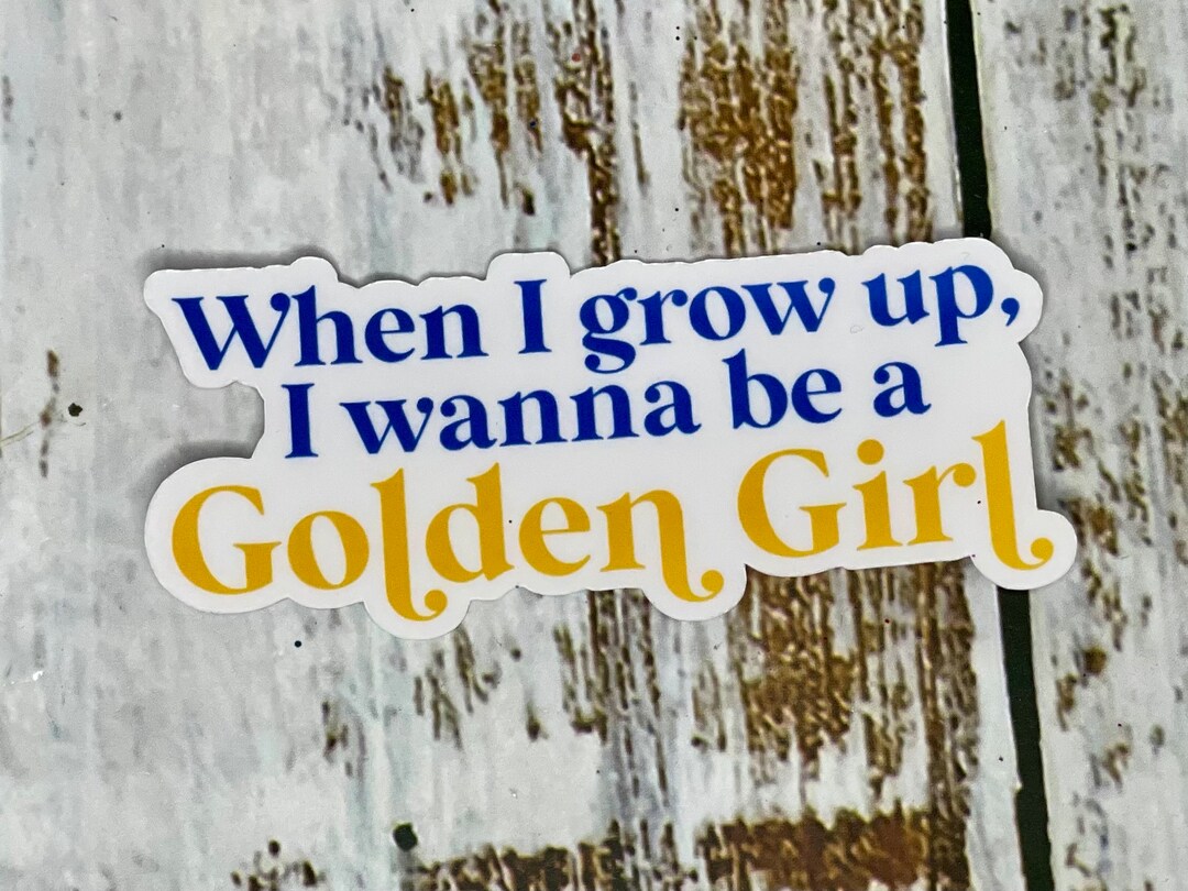 Golden Girls Sticker: Laptop Decal-waterproof - Etsy
