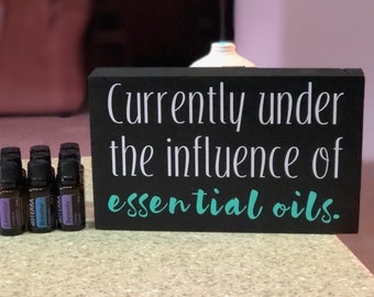 Essential Oils Sign - Etsy