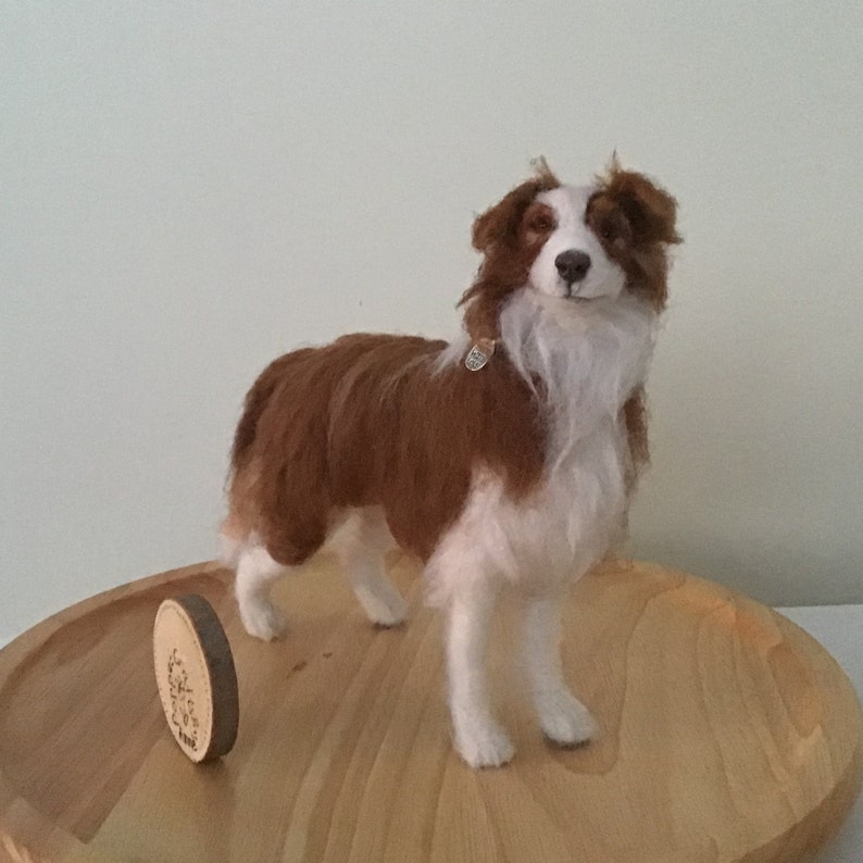 Custom Needle Felted Pet Portrait, 3D Wool Sculpture - Etsy