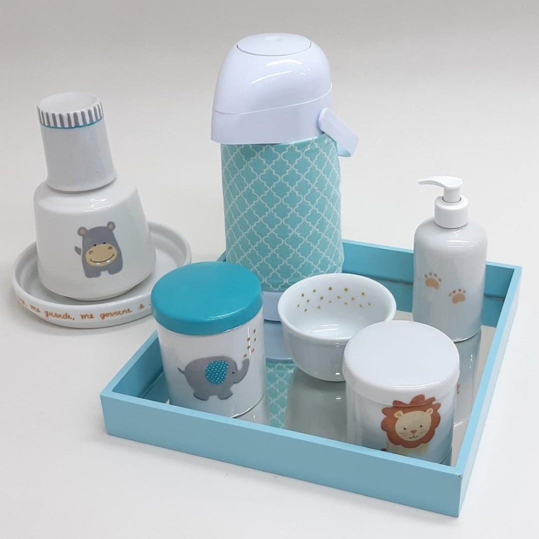 Set of 7, 5 or 2 Baby Cleaning, Bathroom Set, Bathroom Accessory Set ...