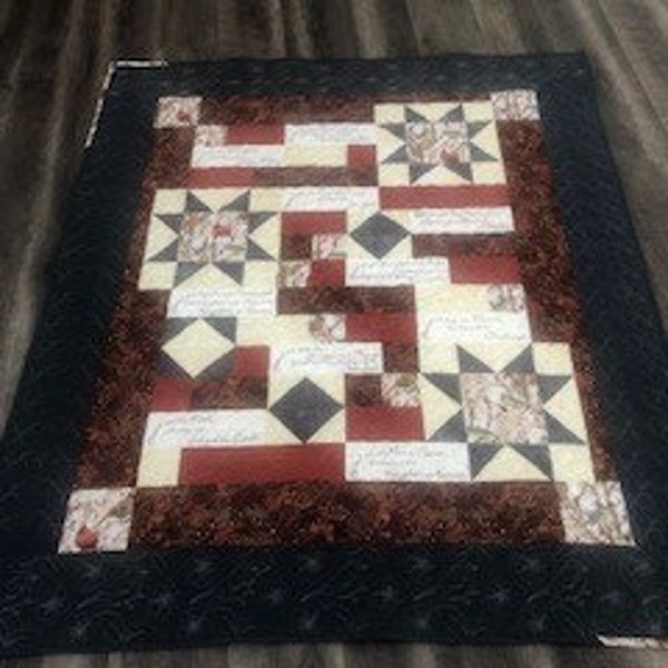 Comfort of Psalms Quilt Pattern - Etsy