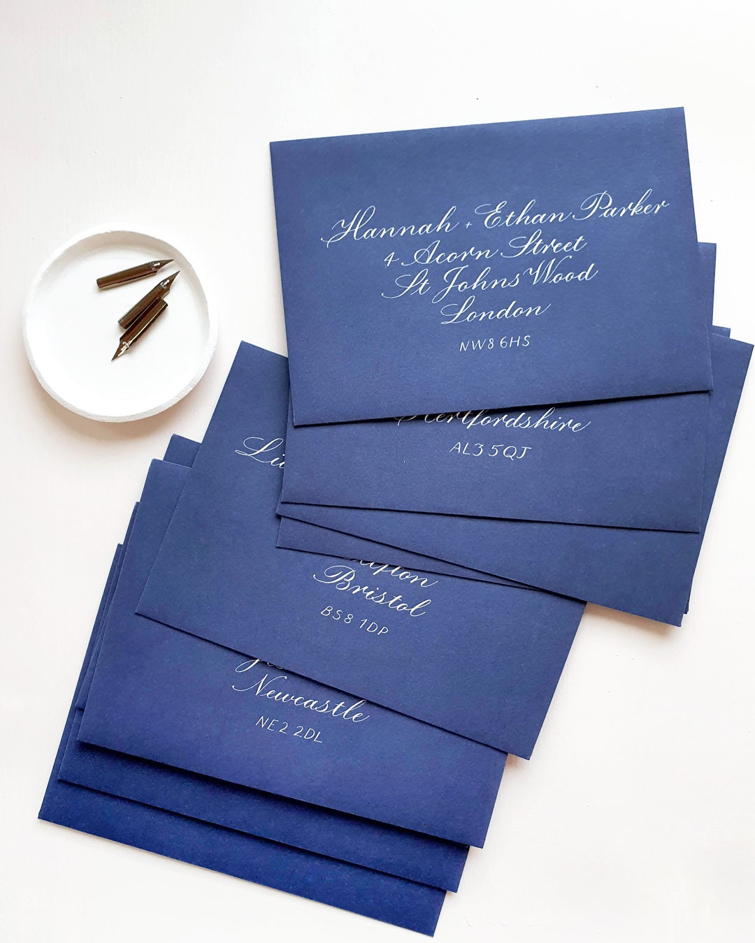 Envelope Addressing Service Custom Wedding Calligraphy Handwritten ...