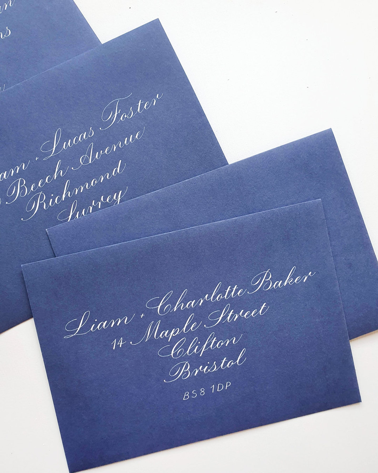 Envelope Addressing Service - Custom Wedding Calligraphy - Handwritten ...