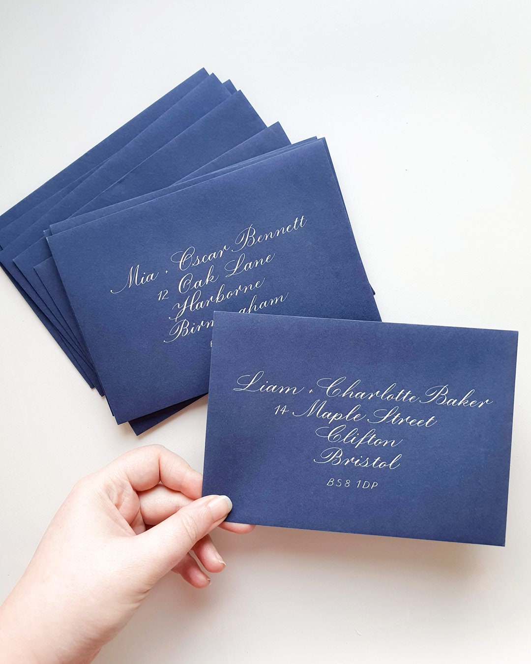 Envelope Addressing Service Custom Wedding Calligraphy Handwritten ...