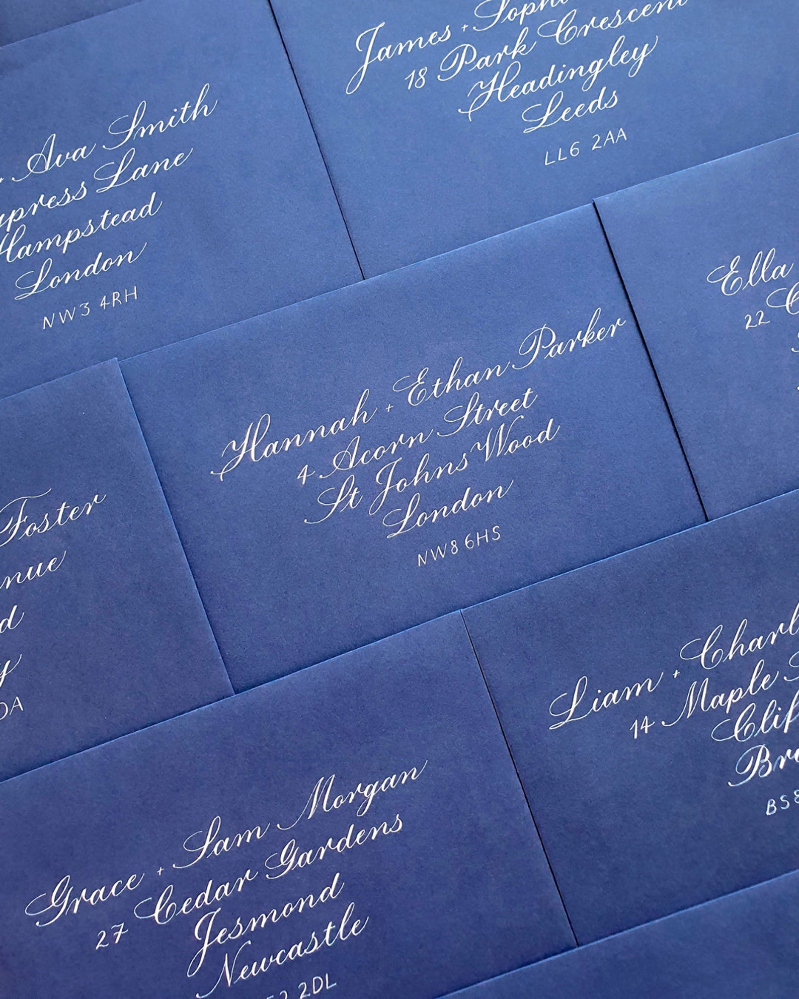 Envelope Addressing Service Custom Wedding Calligraphy Handwritten ...