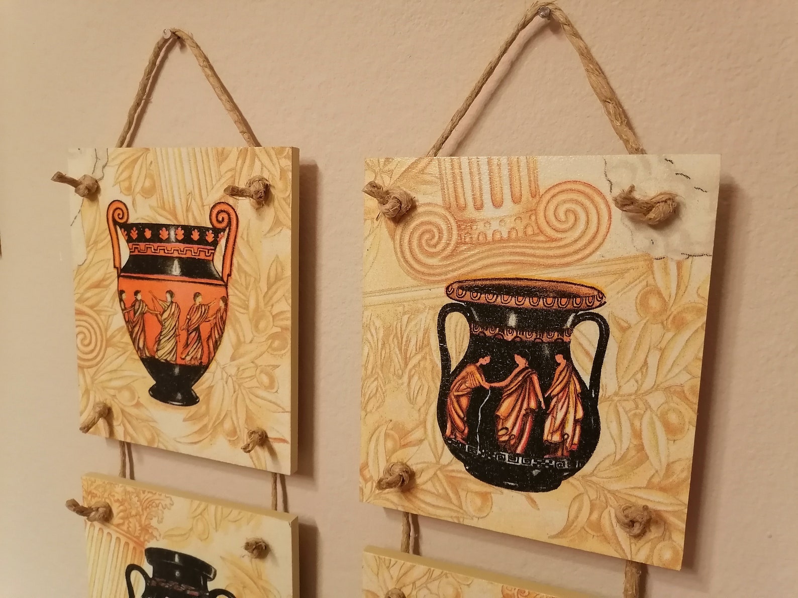 Greek Mythology Decor Greek Mythology Amphora Greek Jar Wall - Etsy