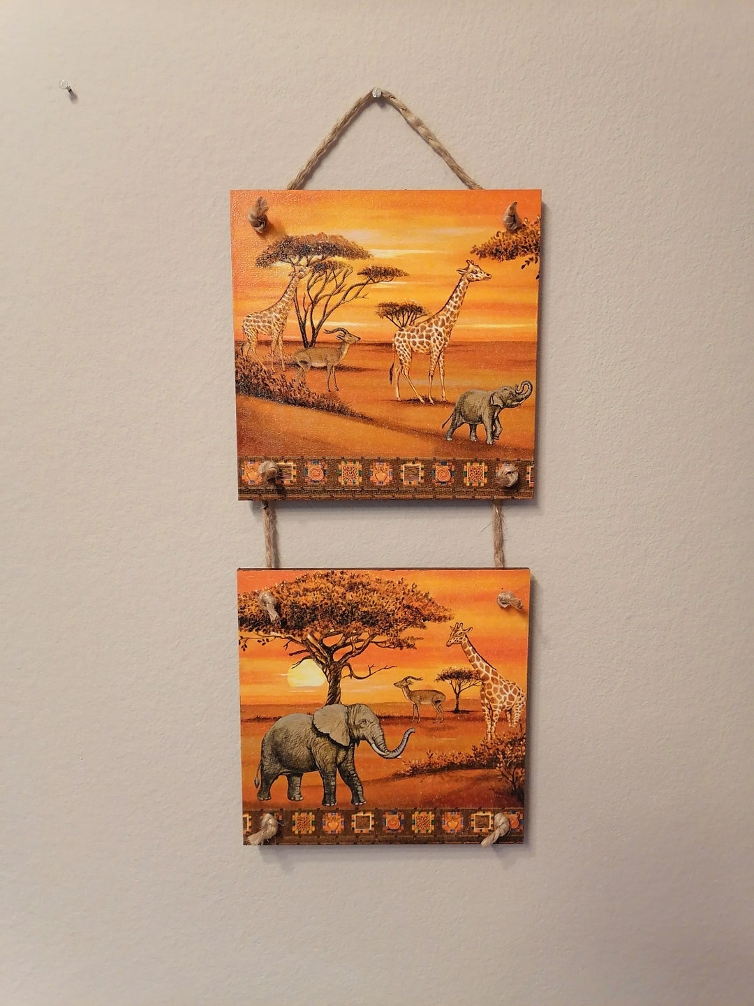 African Decor Housewares Decor African Wall Decor Africa Decor Handmade ...