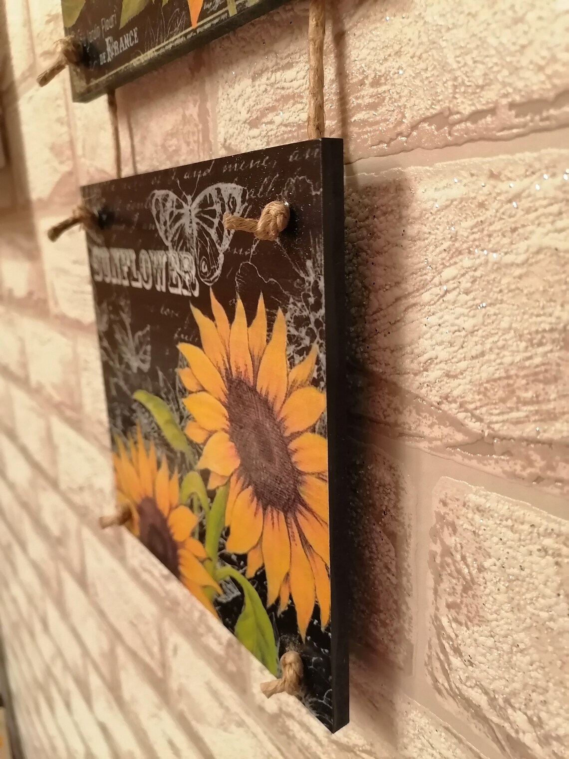 Sunflower Decor Sunflower Wall Decor Sunflower Sign Decor | Etsy