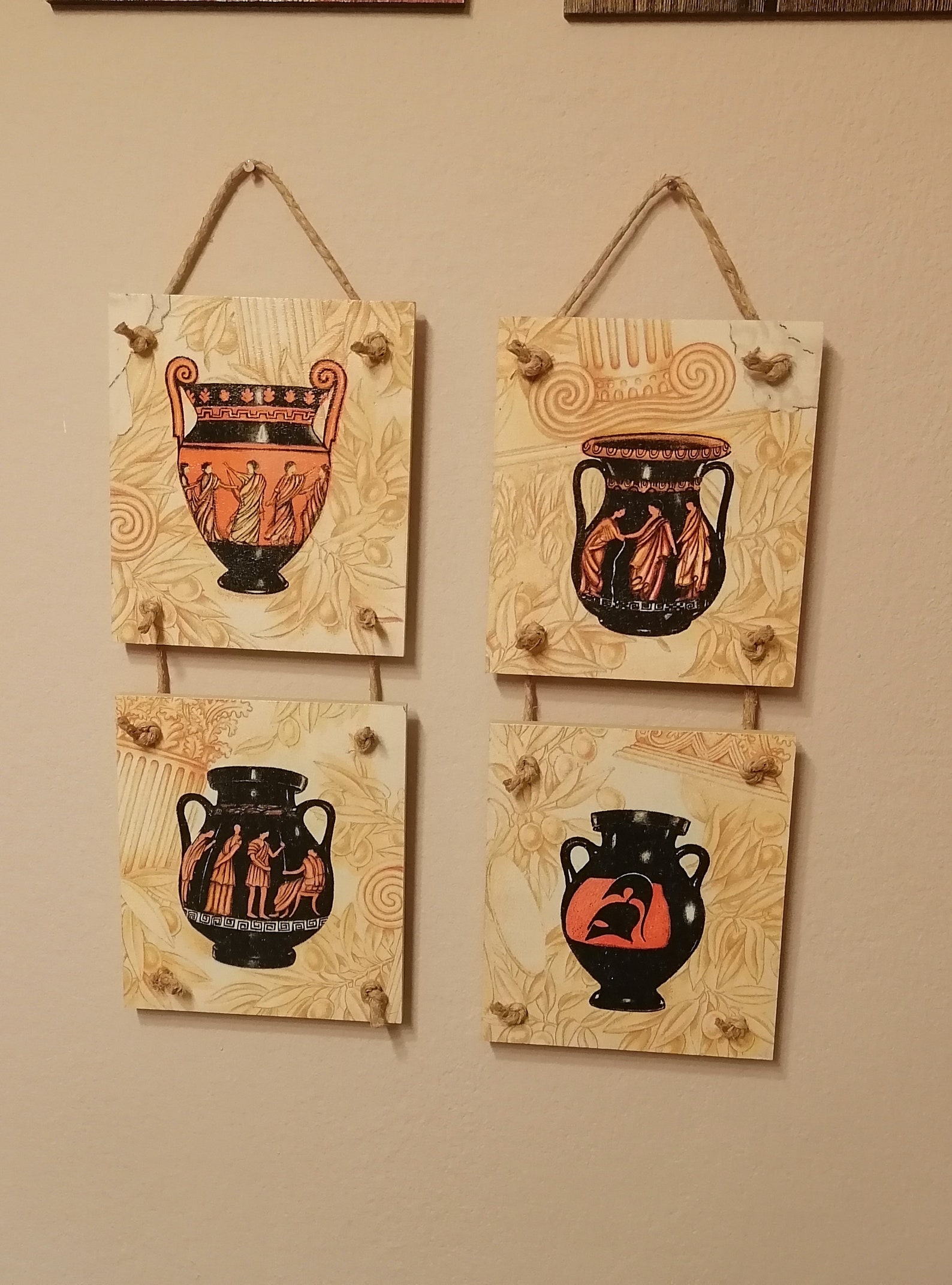 Greek Mythology Decor Greek Mythology Amphora Greek Jar Wall - Etsy