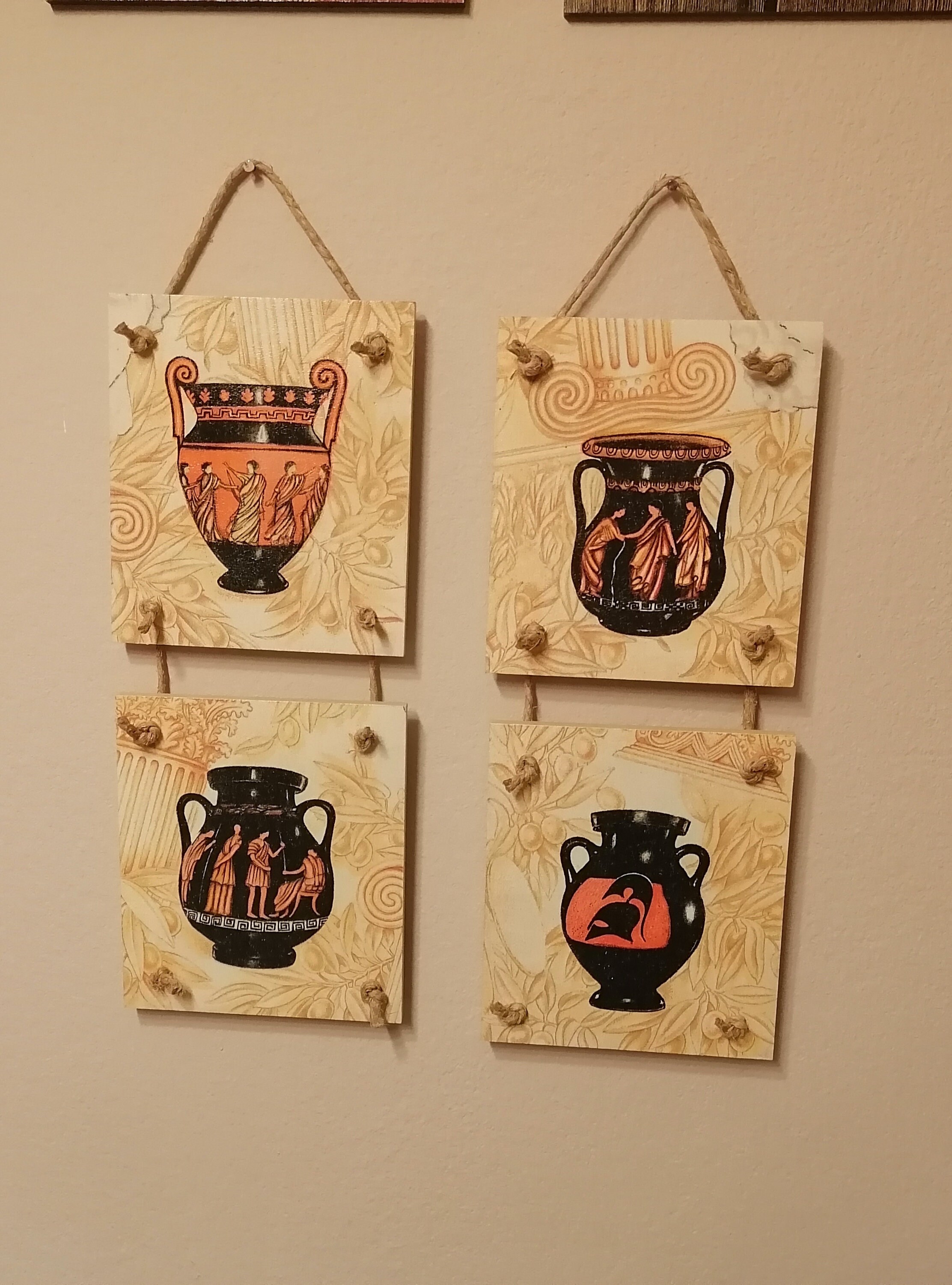 Greek Mythology Decor Greek Mythology Amphora Greek Jar Wall - Etsy