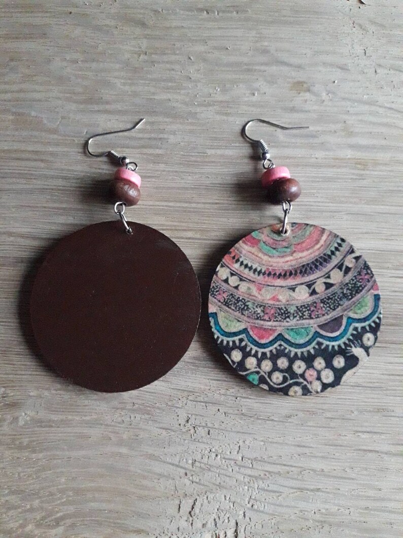 Mandala Earrings Dangle Earrings Handmade Earrings Mandala - Etsy