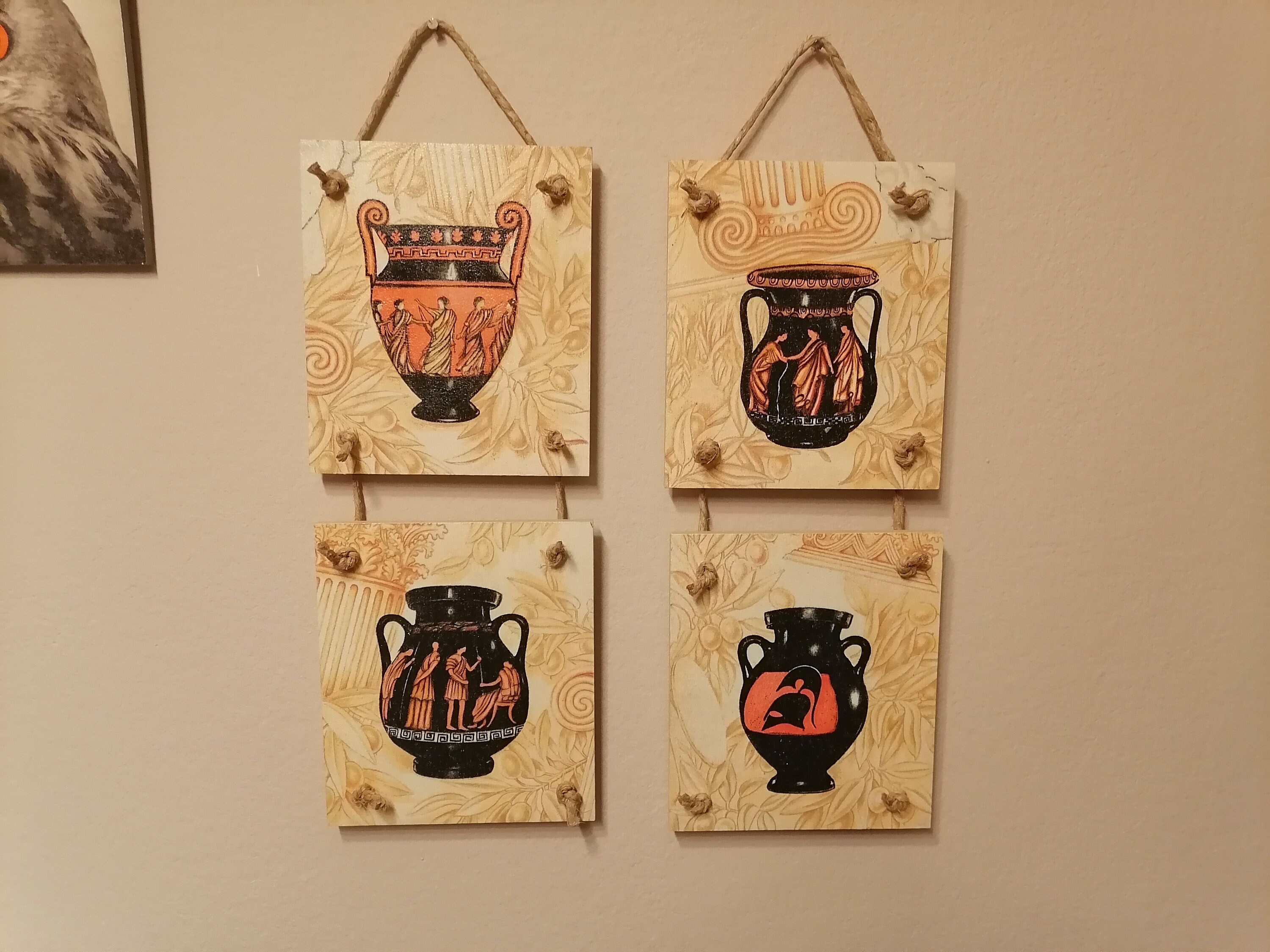 Greek Mythology Decor Greek Mythology Amphora Greek Jar Wall - Etsy